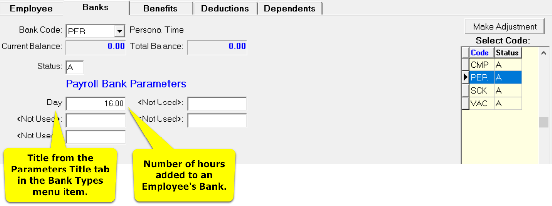Bank Types